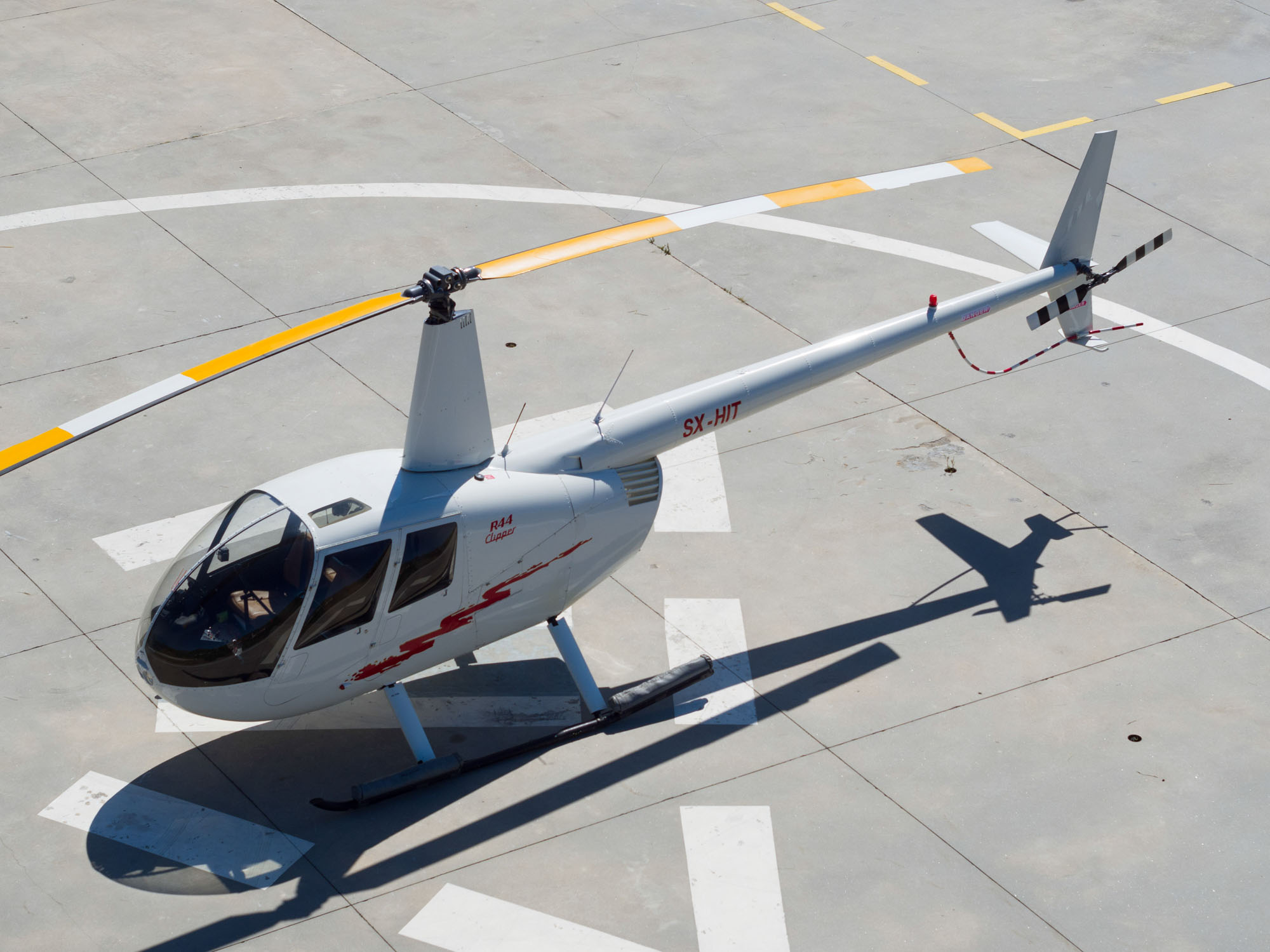 Santorini Helicopter Tour with Robinson R44 - Santorini Rent Point